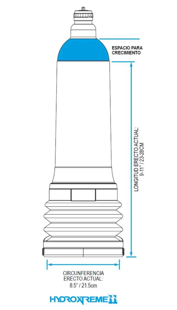 HydroXtreme 11 (más de 23 cm) | Bathmate Argentina